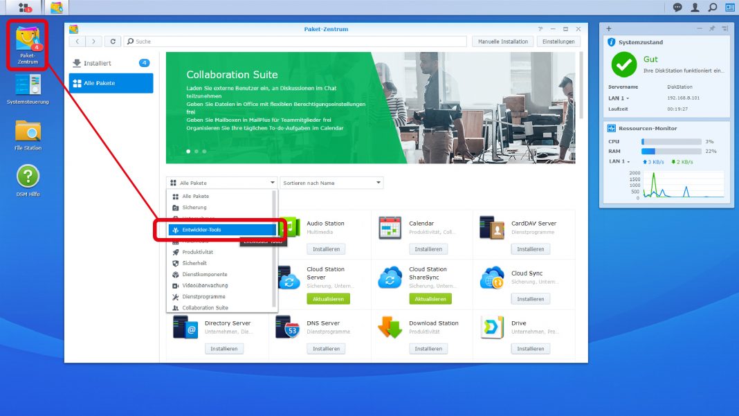 openHAB 2 auf der Synology DiskStation installieren | Schritt für Schritt Anleitung - digitalewelt