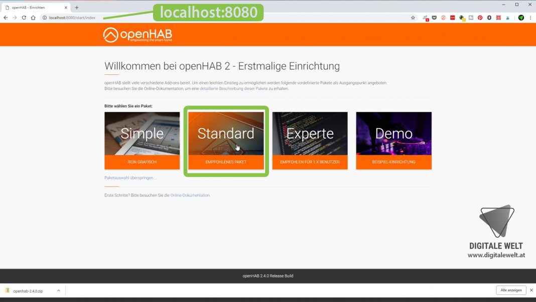 openHAB 2 auf einem Windows PC installieren | Schritt für Schritt ...