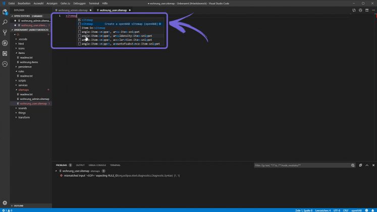openHAB 2 Visual Studio Code einrichten | Schritt für Schritt Anleitung ...