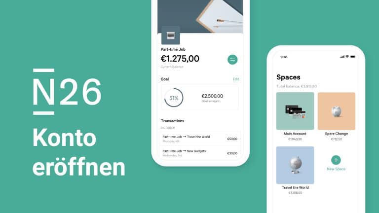 N26 - Kostenloses Girokonto eröffnen - Schritt für Schritt - digitalewelt