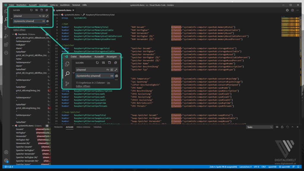 openHAB 2 System Info Binding (CPU, RAM, Storage, etc.) | Schritt für Schritt Anleitung ...