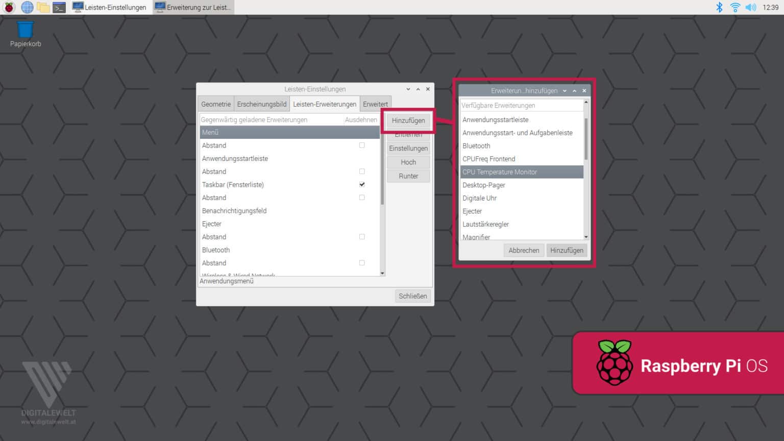 Raspberry Pi - CPU Temperatur auslesen und aufzeichnen - digitalewelt