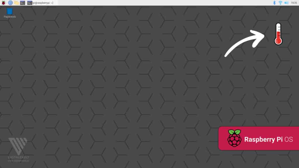 Raspberry Pi - CPU Temperatur auslesen und aufzeichnen - digitalewelt