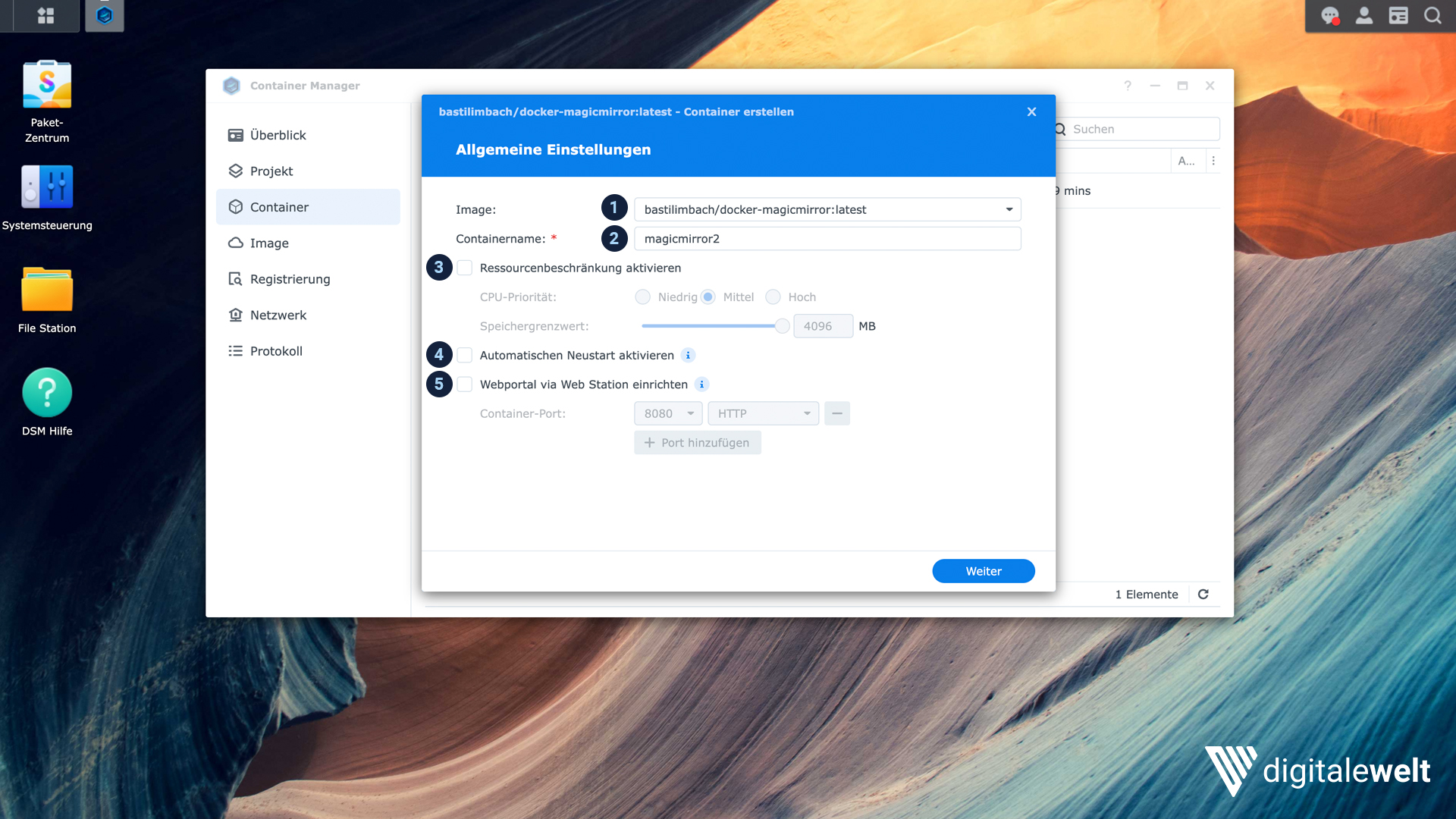 Container Manager auf der Synology DiskStation | Die ultimative Anleitung - digitalewelt